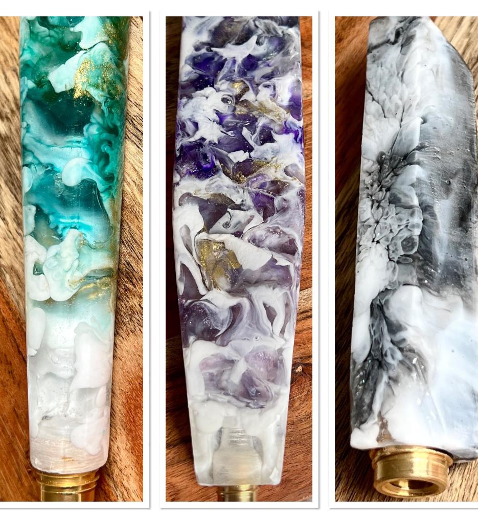 Ready to Ship Resin Beer Tap Handles